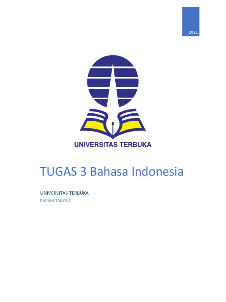 Tugas 3 Bahasa Indonesia | PDF