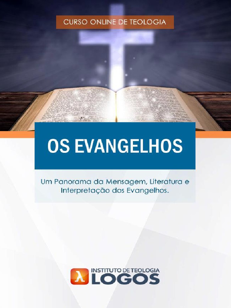 Os Evangelhos - Curso de Teologia 100% Online - Instituto de Teologia ...