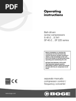 Boge C4... C9 Operating Instructions | PDF | Manufactured Goods | Gases