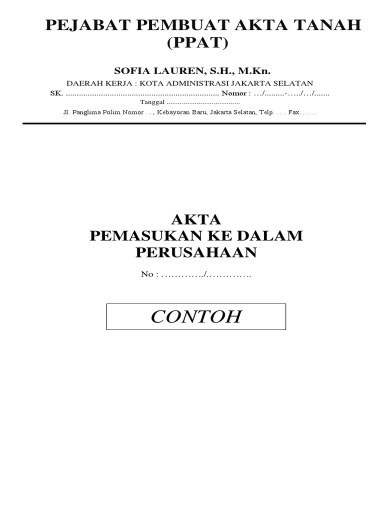 Contoh Aphb | PDF