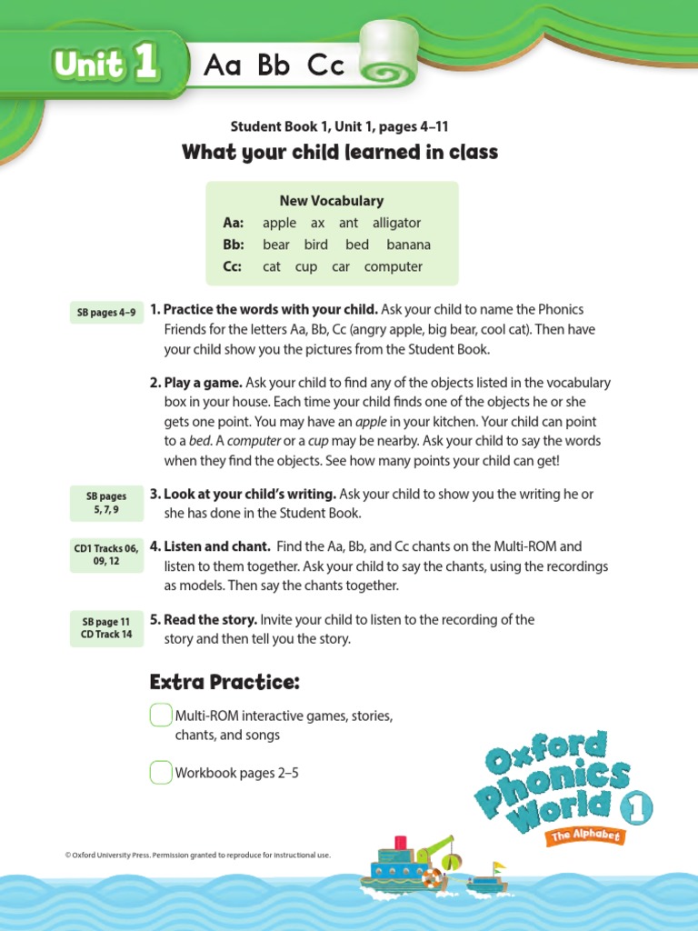 Opw Level1 PG | PDF | Phonics | Books