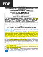 Sample of Barangay CJIP 2019-2021 Narrative | PDF | Juvenile Delinquency | Restorative Justice