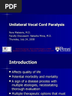 Vocal Function Exercises for Voice Therapy | PDF | Human Voice | Larynx