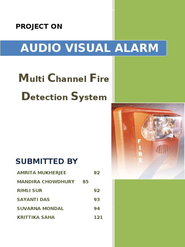Multi-Channel Fire Detection System | PDF | Detector (Radio ...