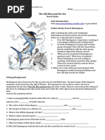 Blueback: Novel Study | PDF | Reading Comprehension | Cognitive Science