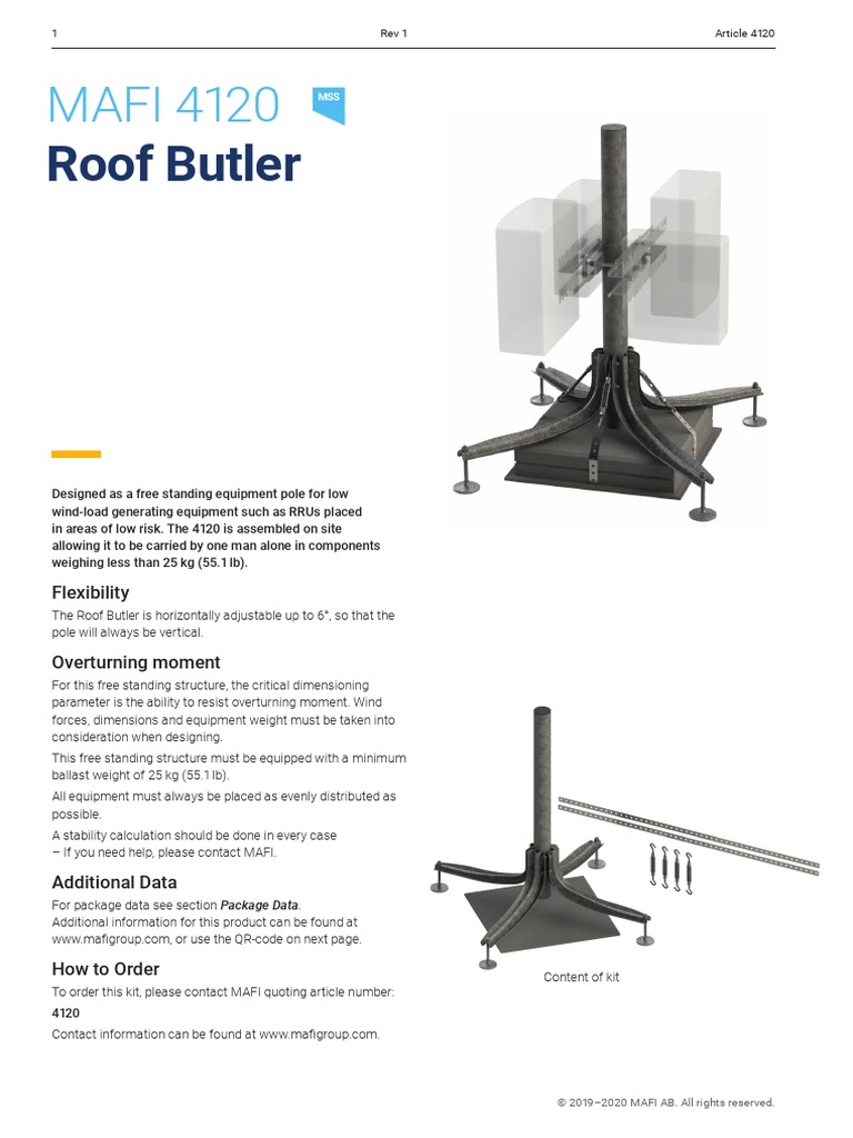 Roof Butler: MAFI 4120 | PDF | Nature