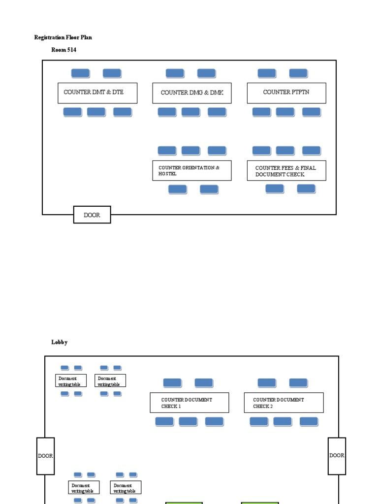 Registration Floor Plan Overview | PDF | Business