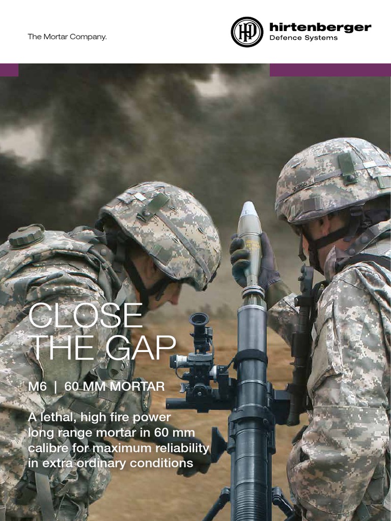 Hds m6 | PDF | Mortar (Weapon) | Gun Barrel