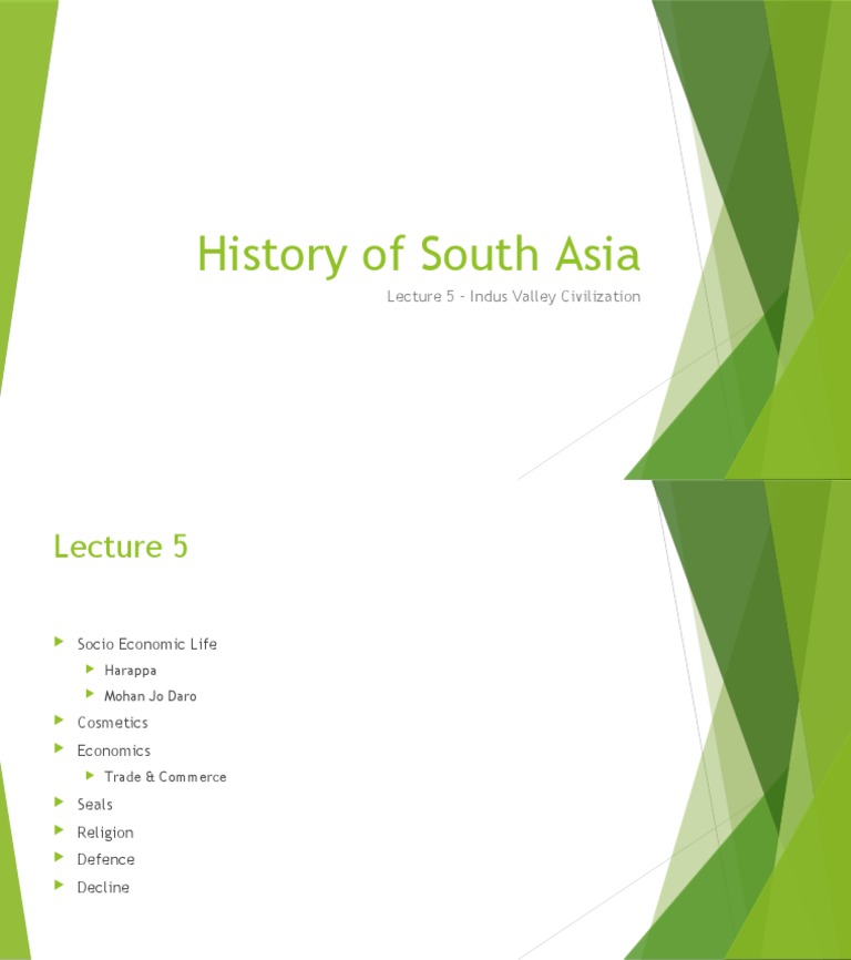History of South Asia - Lecture 5 | PDF