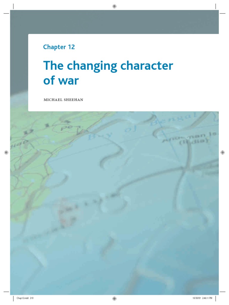 Michael Sheehan Chapter 12 The Changing Character of War | PDF ...