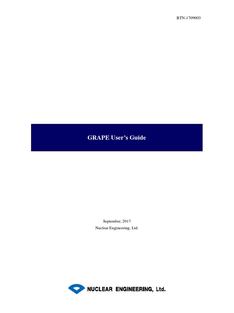 GRAPE User's Guide | PDF | Button (Computing) | Graphical User Interfaces