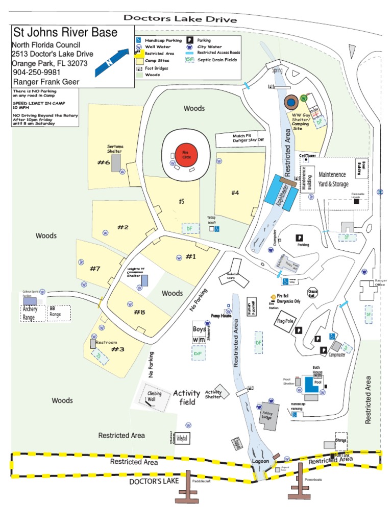 SJRB Echockotee Map November 2019 | PDF | Sports | Nature