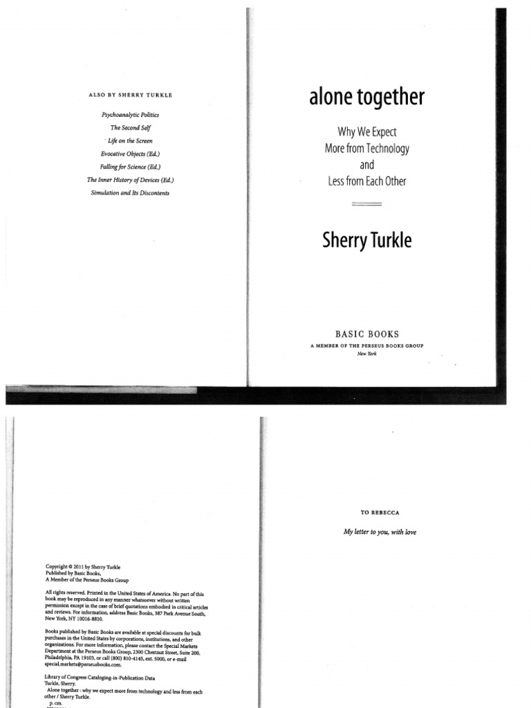 Alone Together | PDF