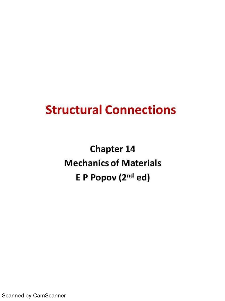 Structural Connection Pdf