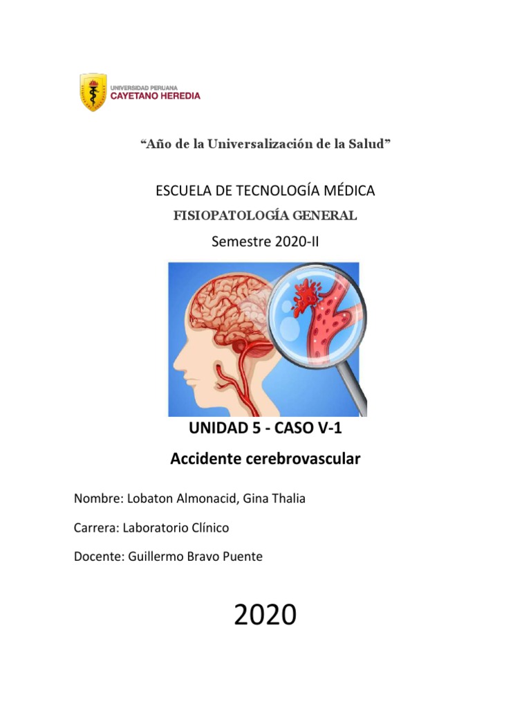 Accidente Cerebrovascular | PDF | Carrera | Isquemia