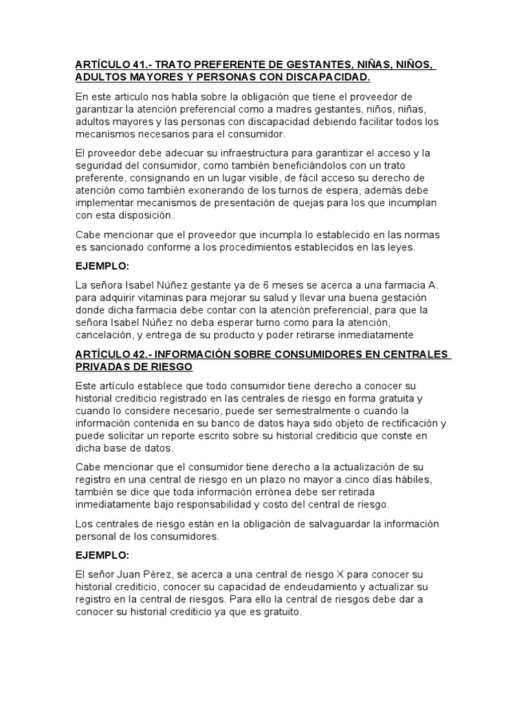 ARTÍCULO 41 y 42 | PDF