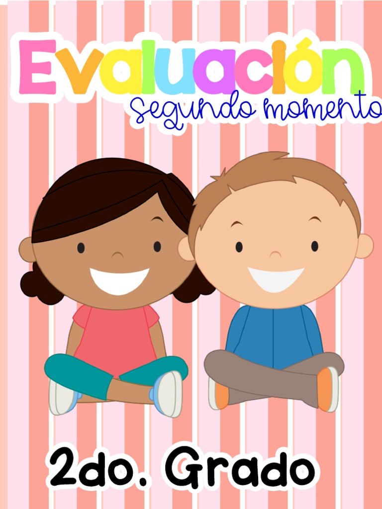 Evaluación Segundo Momento. 2DO. GRADO. PreescoMAT | PDF | Pinturas ...