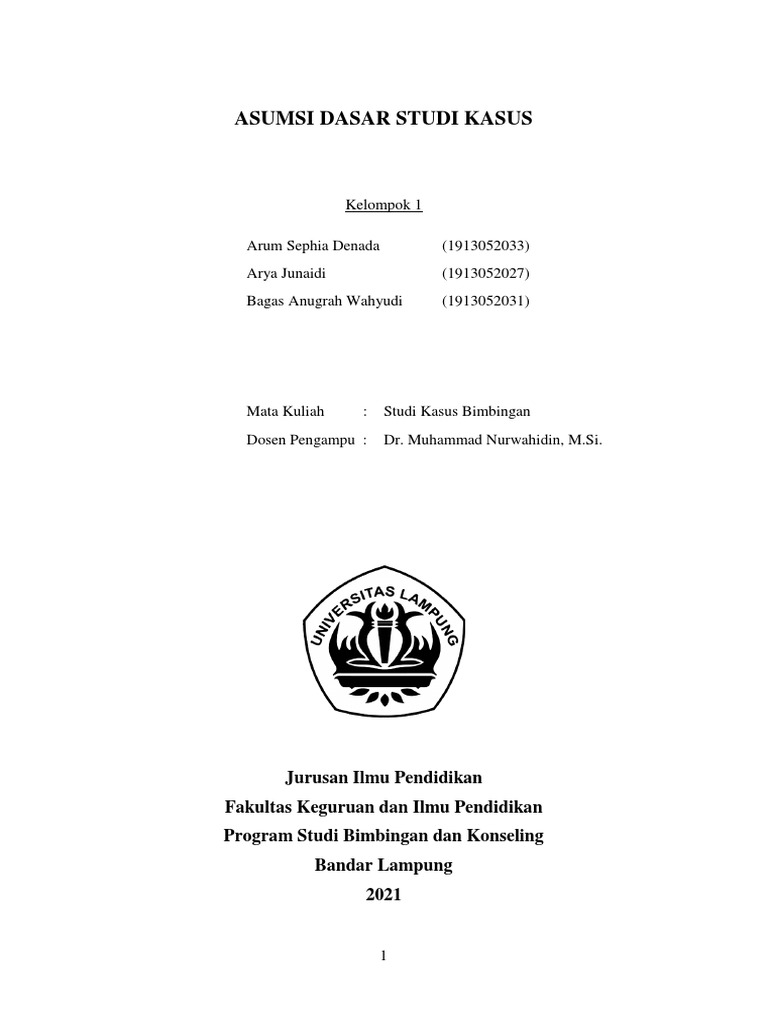 Studi Kasus Bimbingan Konseling | PDF | Karier & Perkembangan