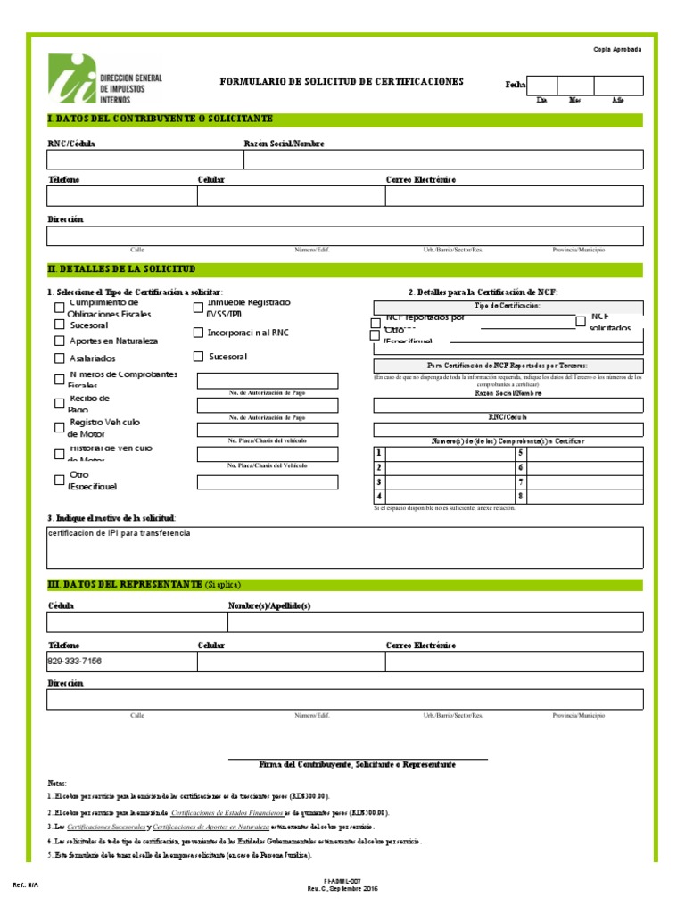 Formulario de Ipi | Descargar gratis PDF | Contribuyente | Business