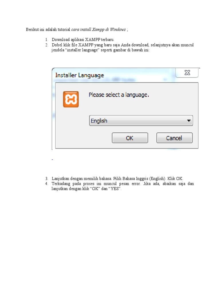 Manual Book XAMPP Install | PDF