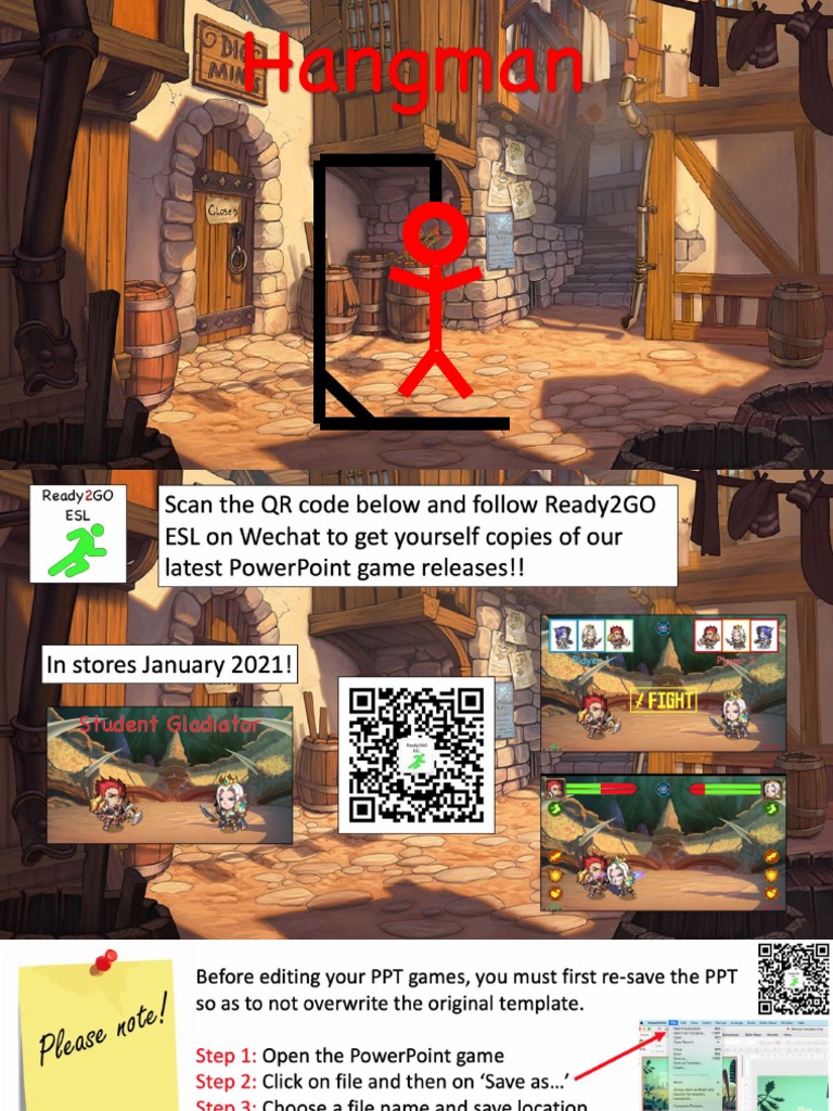 Hangman Template Final | PDF