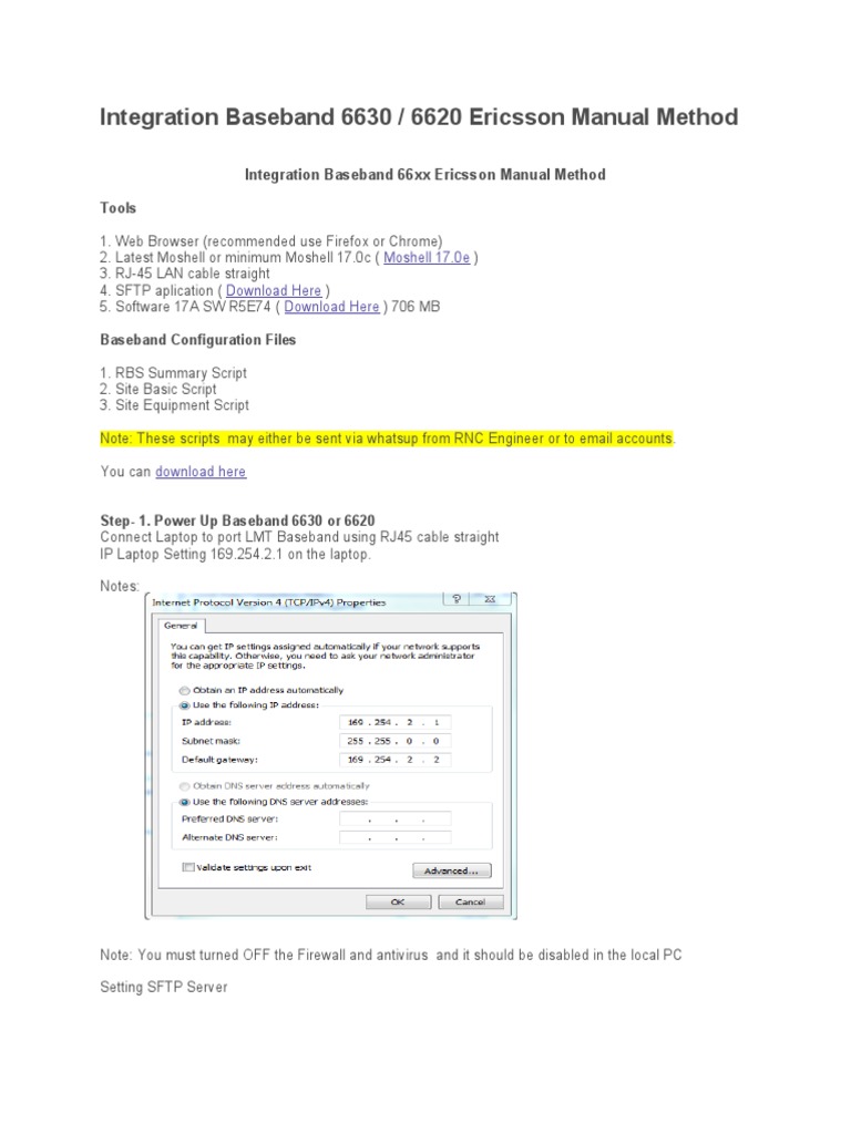 Baseband 6630/6620 Integration Guide | PDF | File Transfer Protocol ...