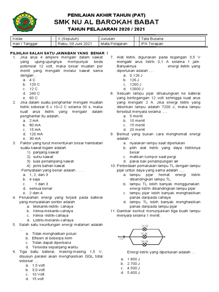 Soal TB Ipa PTS Genap | PDF