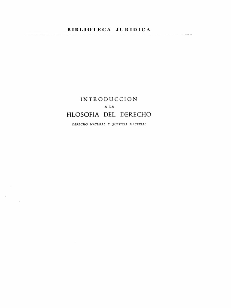 Hans Welzel - Introducción A La Filosofía Del Derecho | PDF | Sócrates ...