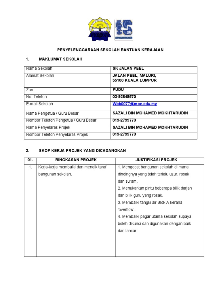 Penyelenggaraan SK Jalan Peel 2021 | PDF