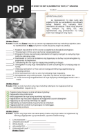 Performance Task Grade 6 Q2 | PDF