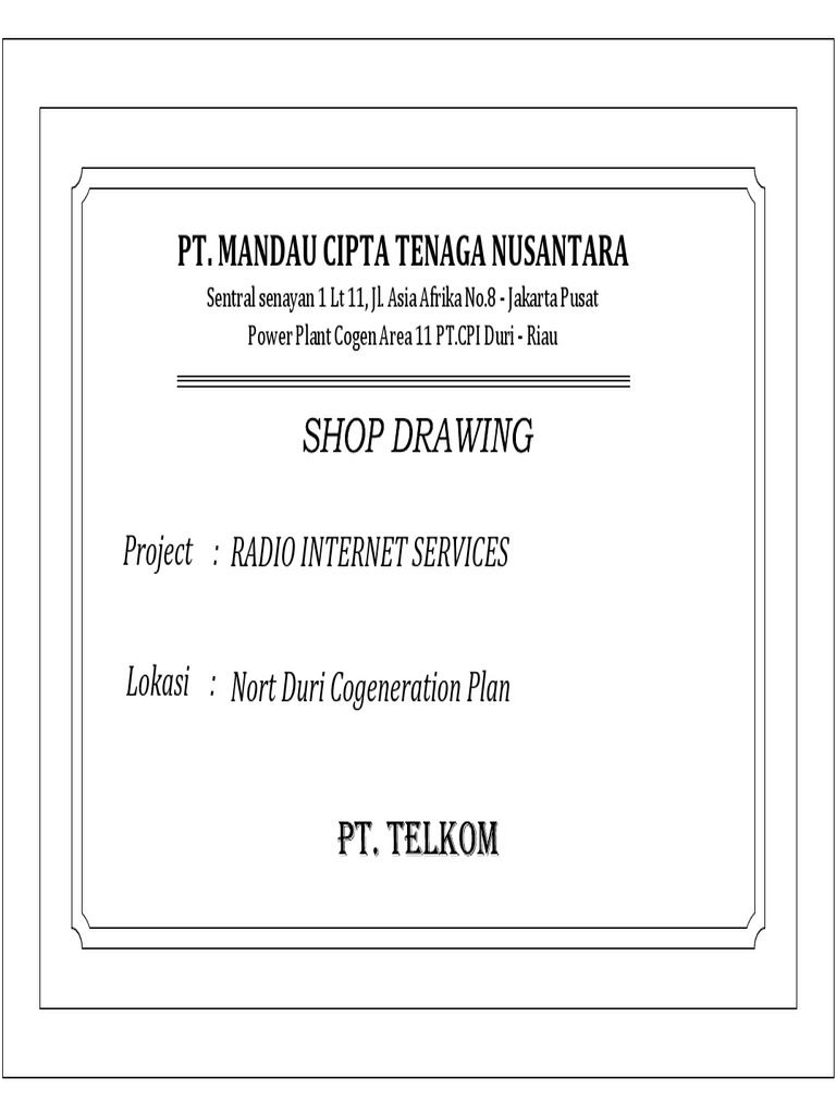 Tiang Telkom | PDF