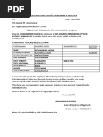 Epf Form 3a Revised | PDF | Pension | Labor