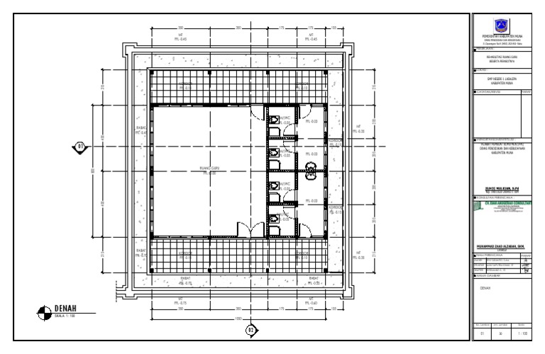 Denah Ruang Guru SMP | PDF