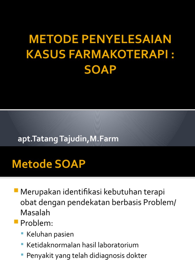 Metode SOAP | PDF