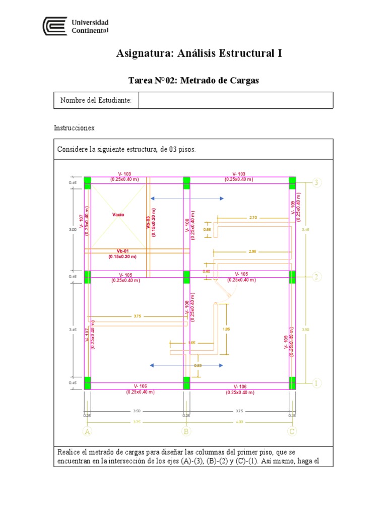 Tarea N°02 | PDF | Ingeniería estructural | Science