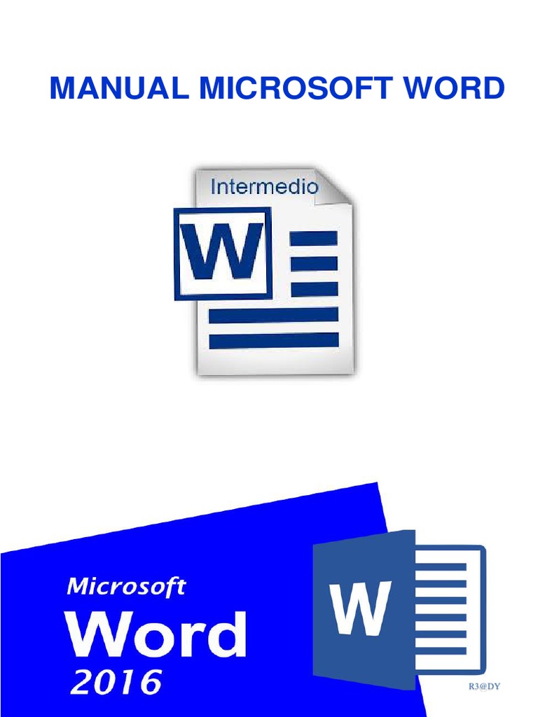 Manual de Microsoft Word 2016 | PDF | Informática | Informática y ...