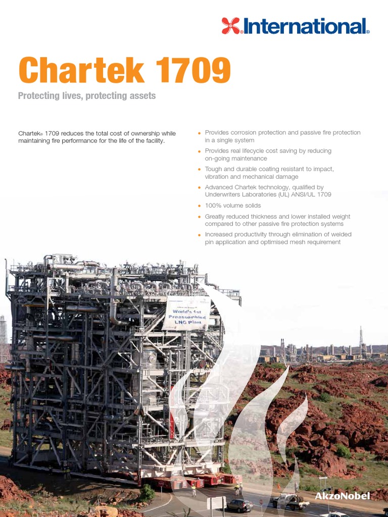 Chartek 1709 Brochure | PDF | Corrosion | Cryogenics
