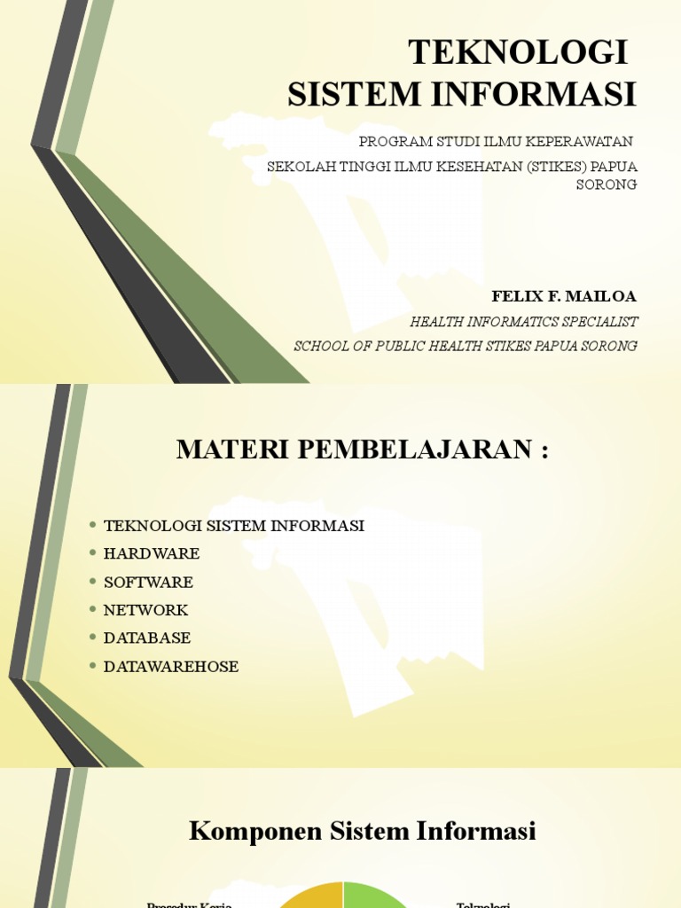Teknologi Pendukung Sistem Informasi | PDF | Seni | Komputer