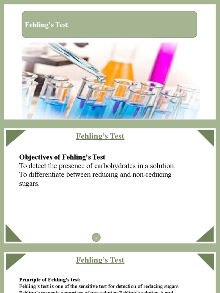 Fehling Test | PDF