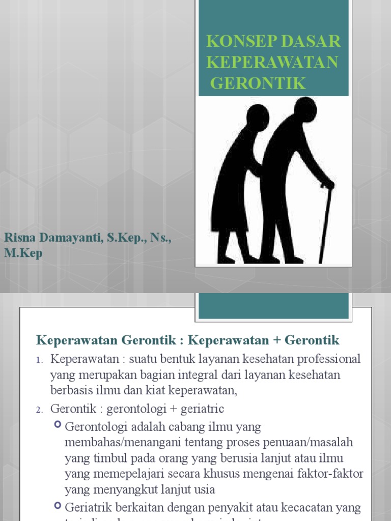 Konsep Dasar Keperawatan Gerontik | PDF