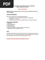 Lab Report Index Template | PDF