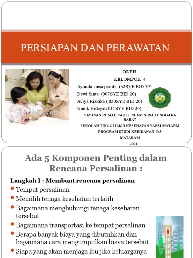 PERSIAPAN-PERSALINAN-ppt EDIT | PDF