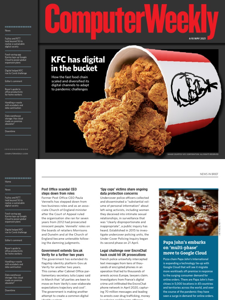KFC Has Digital in The Bucket | PDF | Technological Convergence | Cloud ...