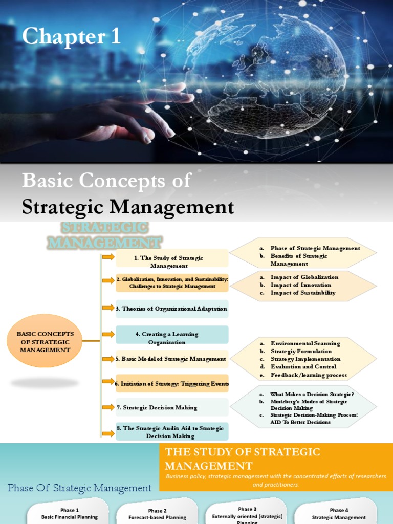 Basic Concepts of Strategic Management | PDF | Strategic Management ...