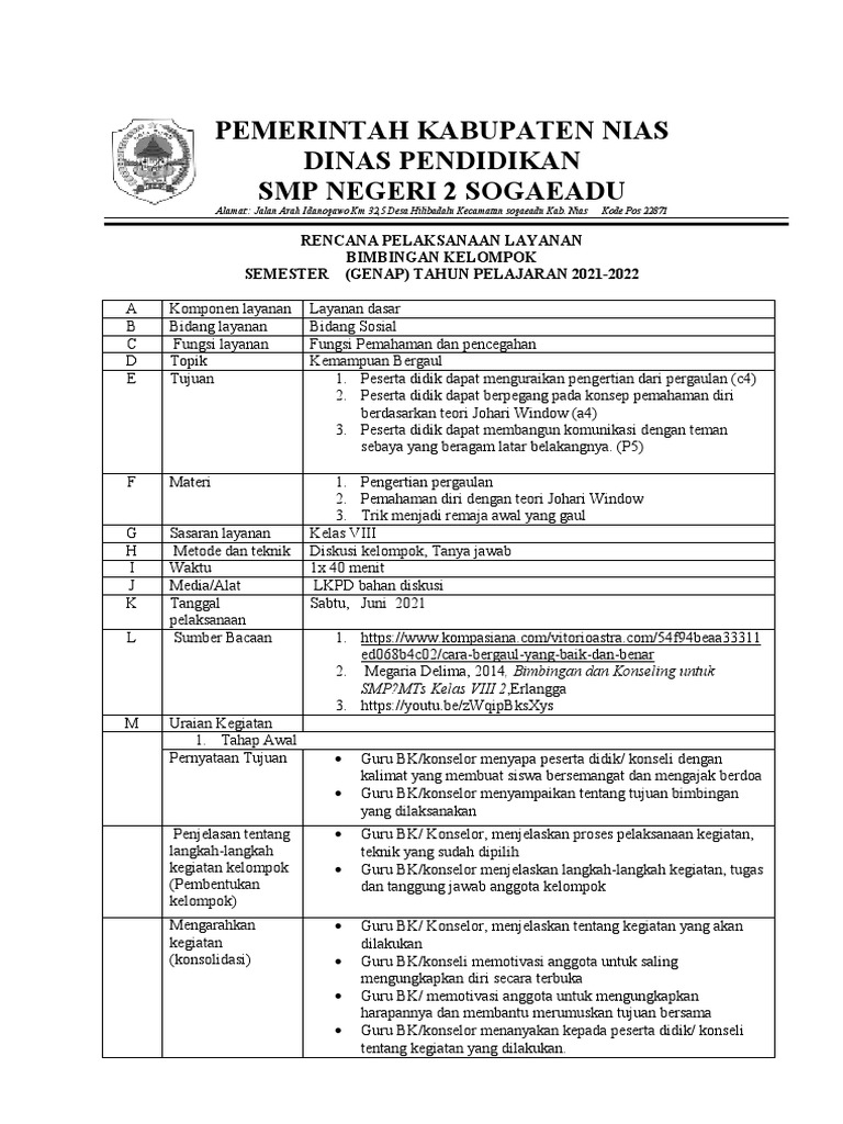 RPL Bimbingan Kelompok | PDF