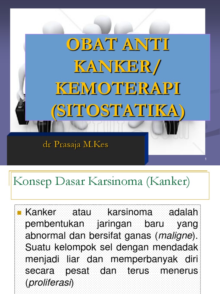 Kuliah 8, (Pras2021) Obat Anti Kanker (Kemoterapi) | PDF | Oncogene ...
