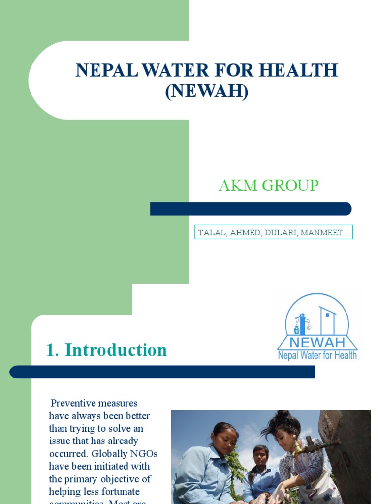 NEWAH: Ensuring Clean Water in Nepal | PDF | Drinking Water | Sanitation