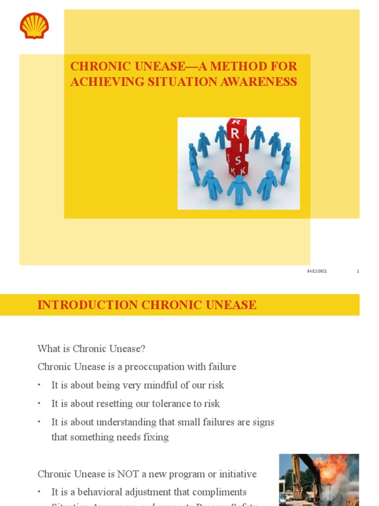 Chronic Unease-A Method For Achieving Situation Awareness | PDF ...
