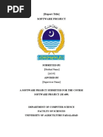 Final Year Project Proposal Template v1.5 | PDF | Feasibility Study ...