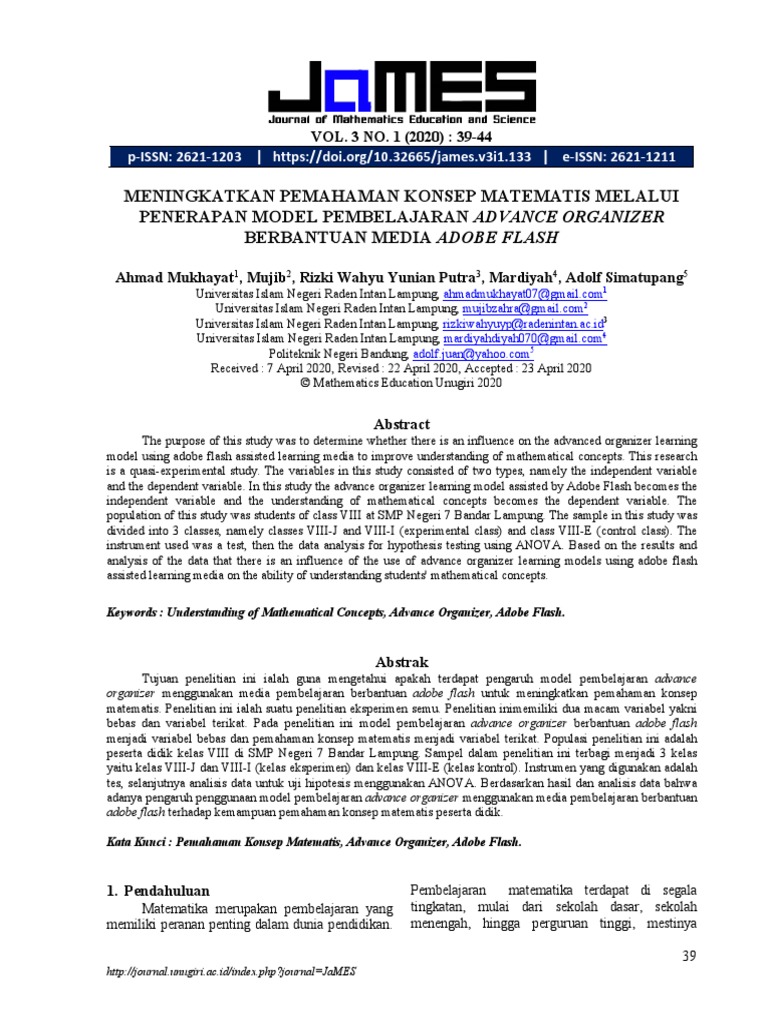 133-Article Text-432-1-10-20200430 | Unduh gratis PDF | Ilmu Pengetahuan dan Teknologi | Desain ...